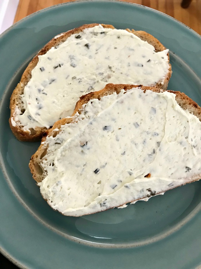 chive cream cheese - One Hundred Dollars a Month