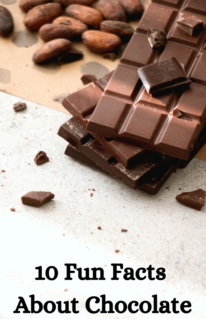10 fun facts about chocolate - One Hundred Dollars a Month